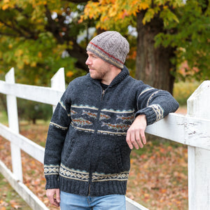 Gone Fishing Sweater - Fishing enthusiast design 100% wool – Lost ...