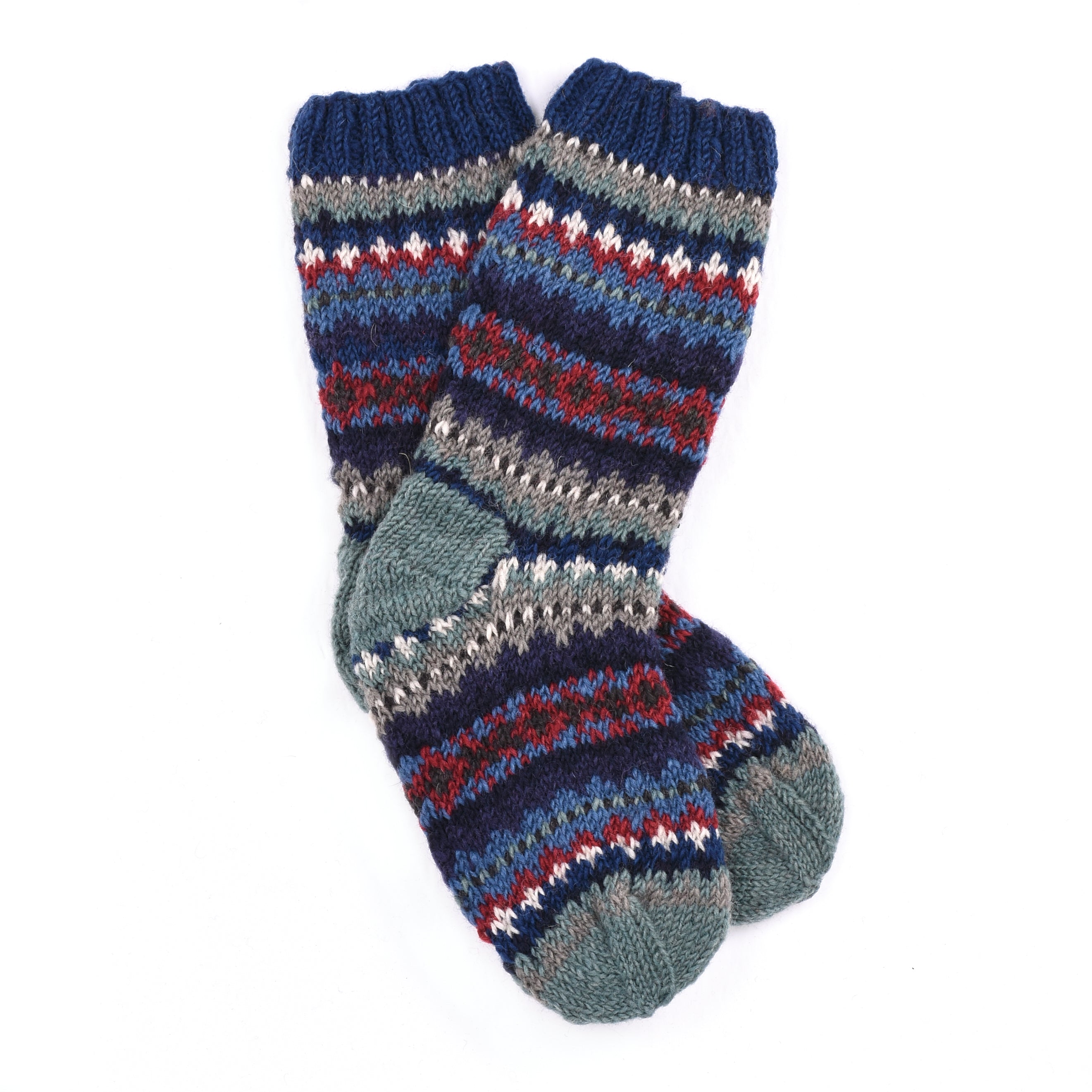 Lincoln Thick Wool Socks - Hand-Knitted Warmth with Timeless Style ...