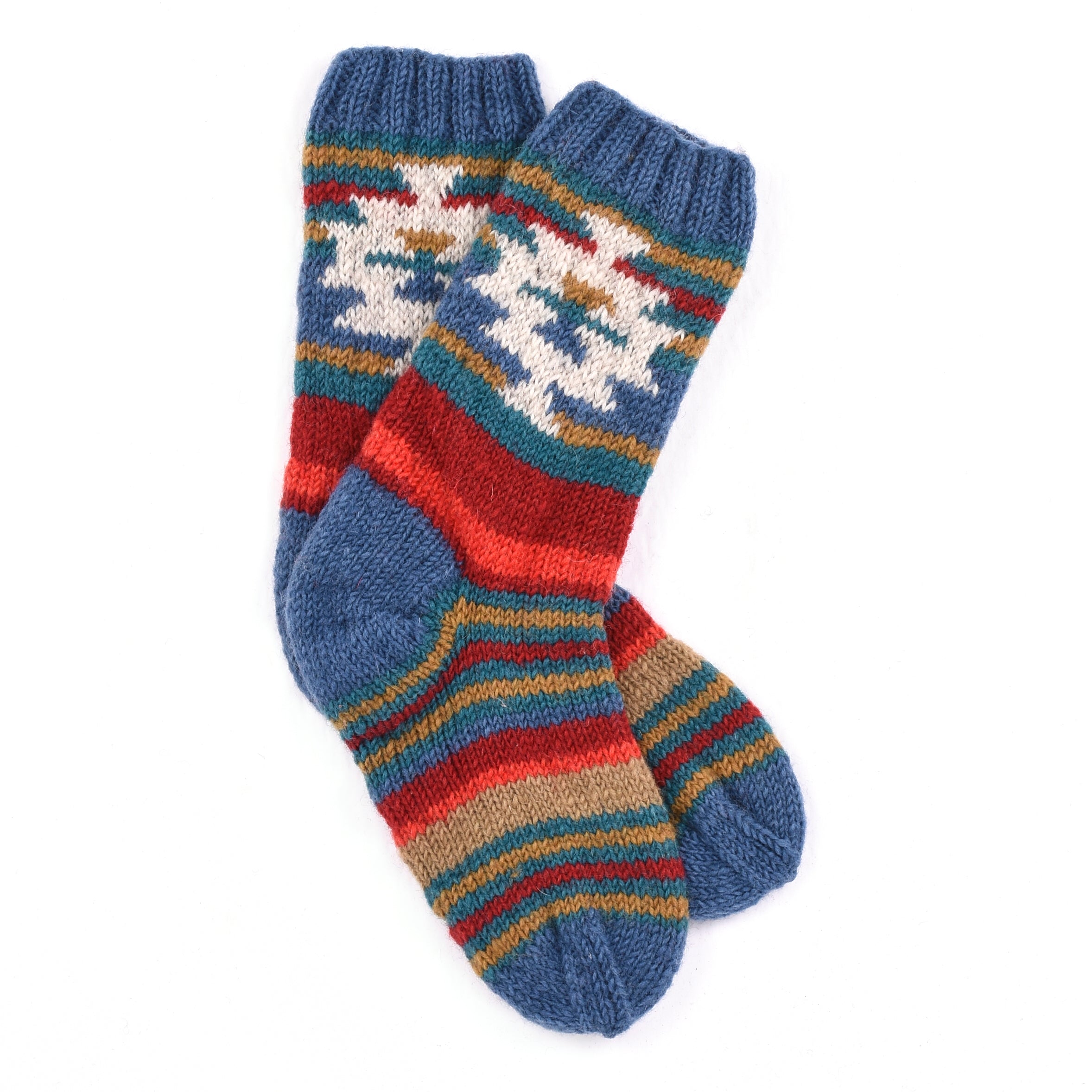 Blake Wool Socks - Hand-Knitted Southwestern Patterns – Lost Horizons USA